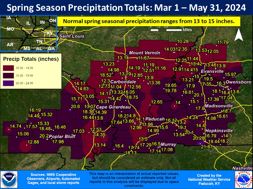 Spring 2024 Climate Summary
